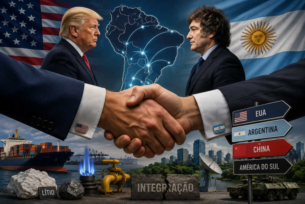 Argentina se aproxima dos EUA e reacende disputa geopolítica na América ...